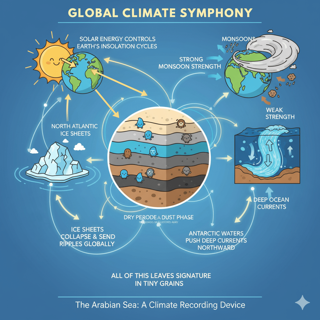 The Story of monsoons, oceans and the messages hidden in sediments ...